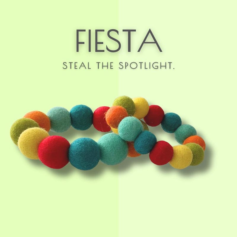 Pom Pom Dog Necklaces - Etsy