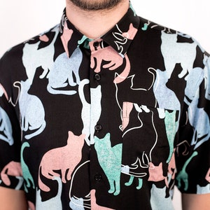 Men's Button-up Shirt - Men's Dress Shirt - Alternative Clothing - Etsy