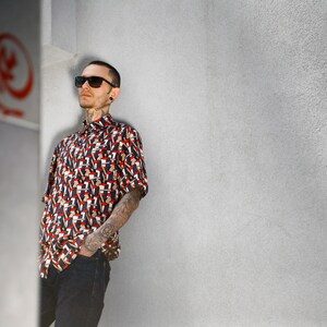 Alternative Clothing - Men's Dress Shirts - Men Button-up Shirt - Etsy
