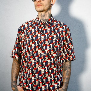 Alternative Clothing - Men's Dress Shirts - Men Button-up Shirt - Etsy
