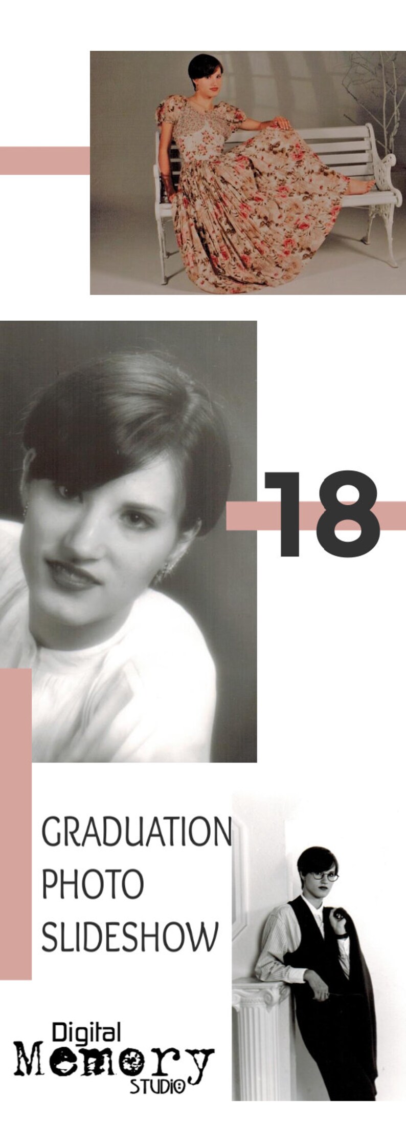 Graduation Photo Slide Show Video Montage DVD Digital - Etsy