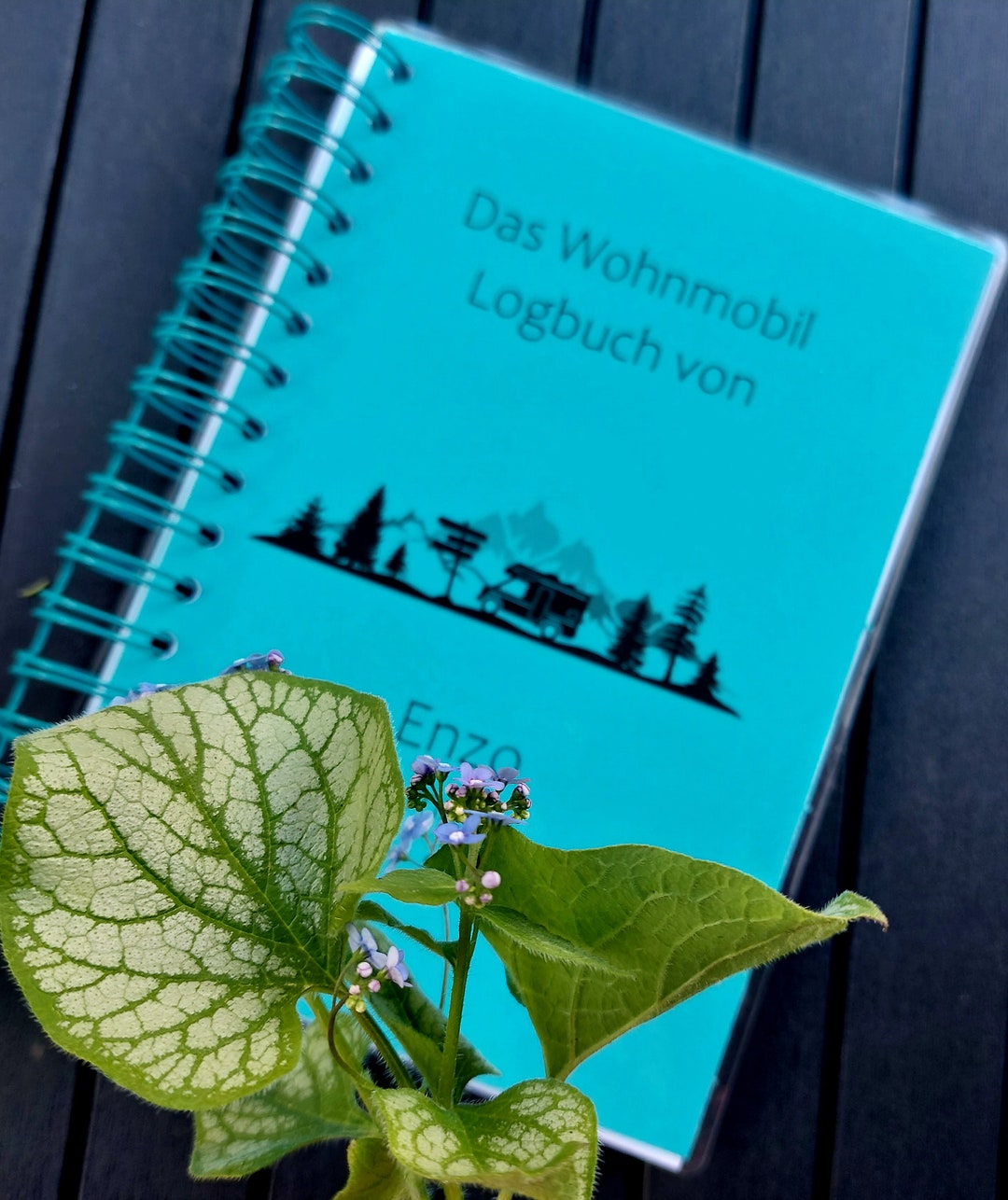 Camping Logbook Van Life Motorhome Logbook Camping Diary for Traveling ...