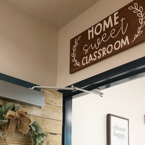 Home Sweet Classroom Sign Rustic Sign Classroom Sign - Etsy