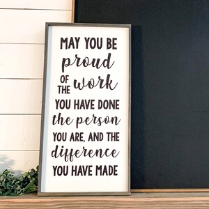 Work Hard and Be Kind Small Wood Sign - Etsy