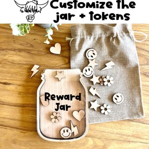 Custom Personalized Reward Jar for Students, Star, Classroom Reward ...