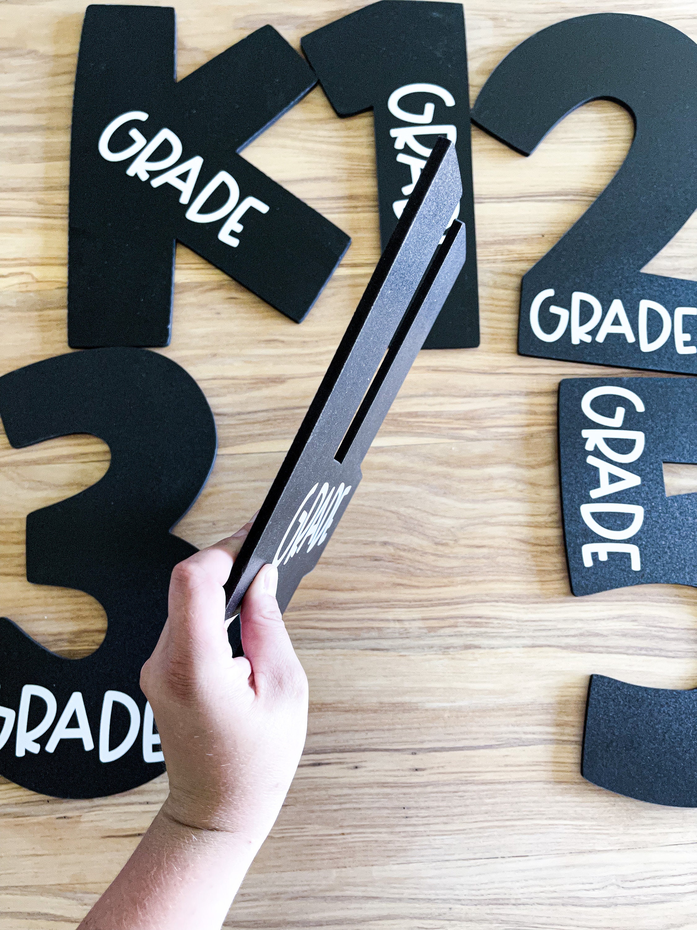 Grade Level Cut Out Signs | Etsy