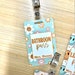 Retro Groovy Smiley Acrylic Classroom Hall Passes - Etsy