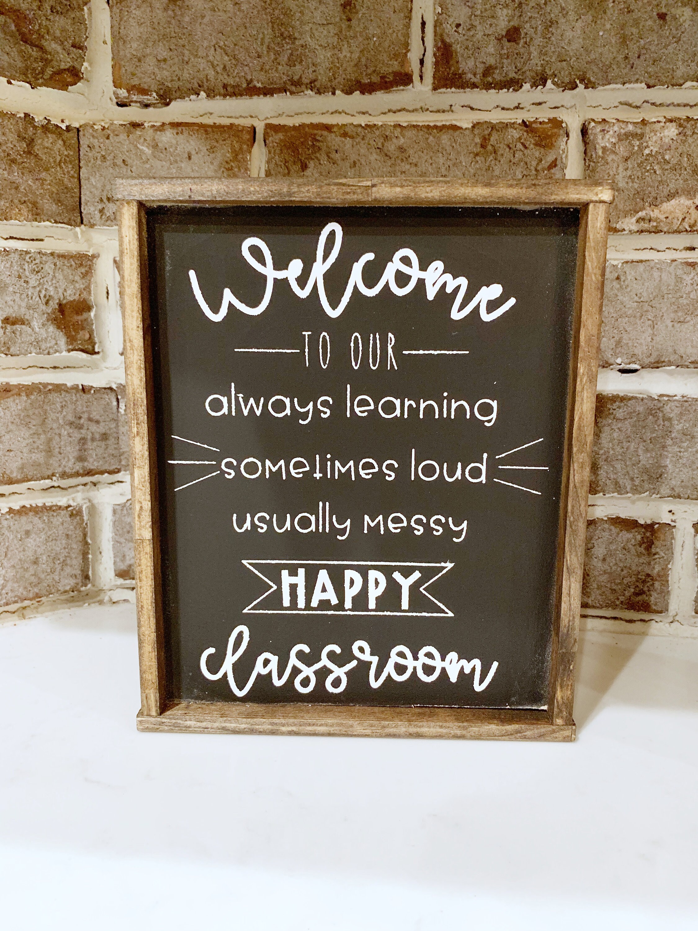 Welcome to our always learning sometimes loud usually messy | Etsy