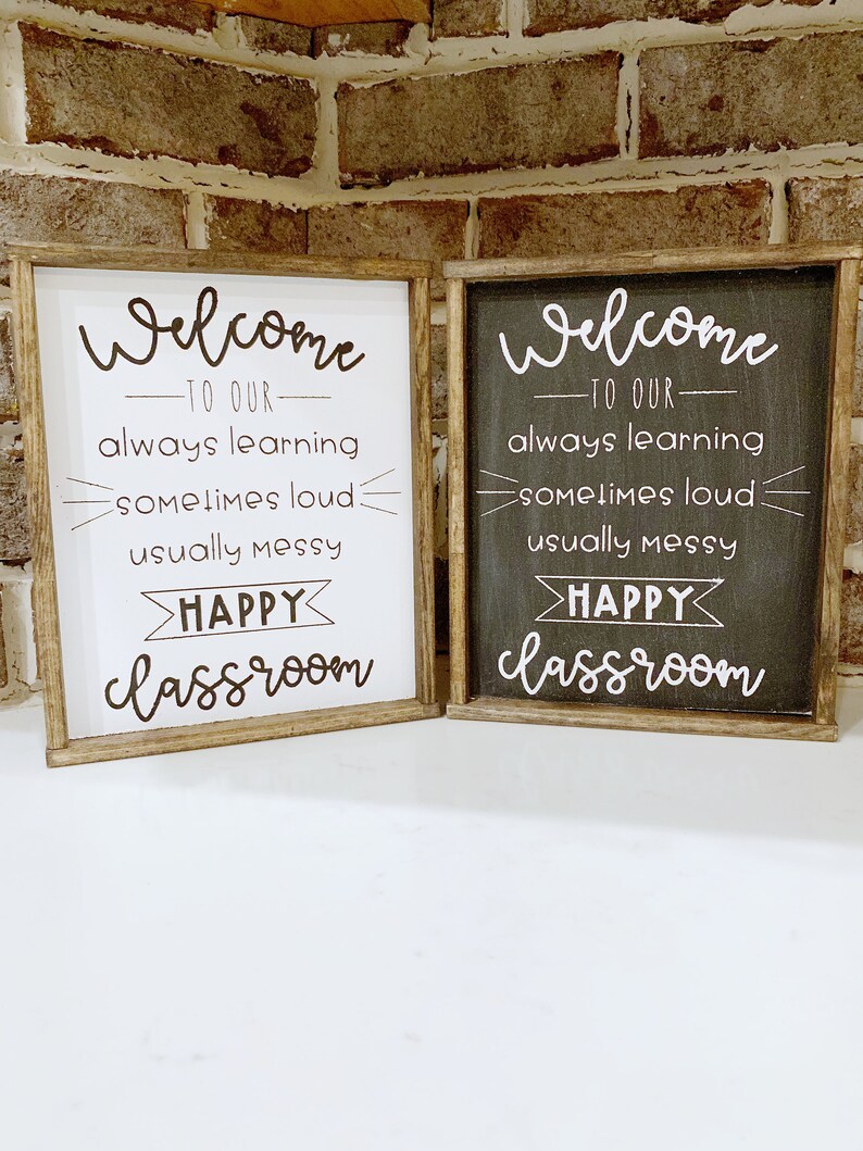 Welcome to our always learning sometimes loud usually messy | Etsy