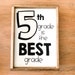 Grade Level Signs Back to School Classroom Signs Teacher Sign Class ...