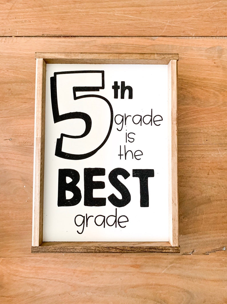 Grade Level Signs Back to School Classroom Signs Teacher - Etsy