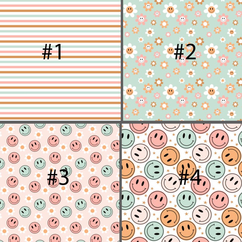 Retro Groovy Smiley Acrylic Classroom Hall Passes - Etsy
