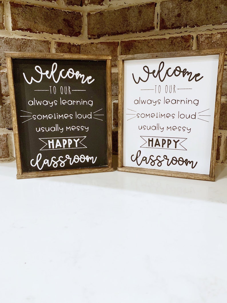 Welcome to our always learning sometimes loud usually messy | Etsy