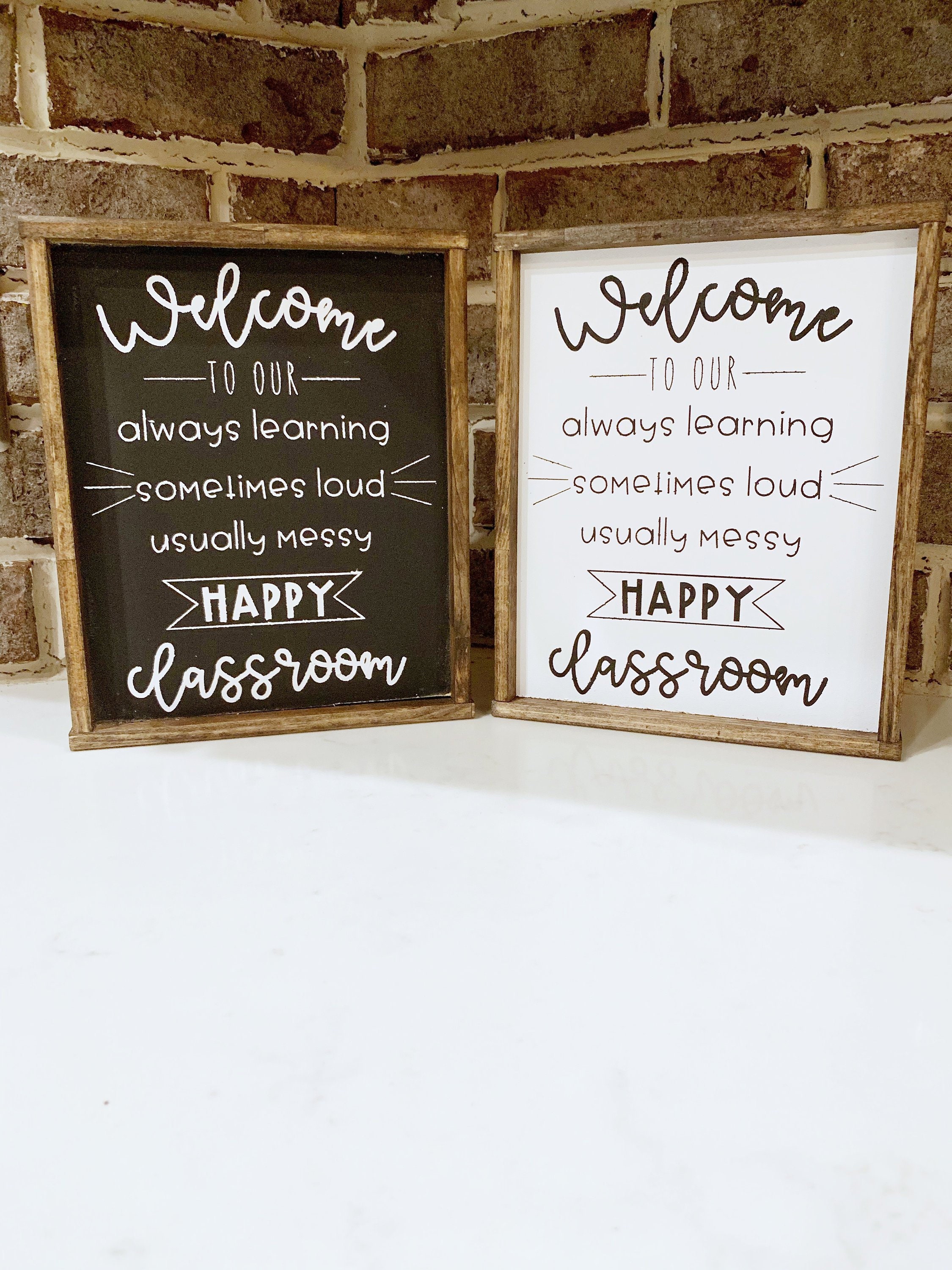 Welcome to our always learning sometimes loud usually messy | Etsy