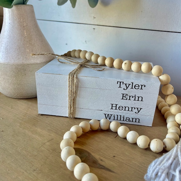 Wood Mini Books - Etsy