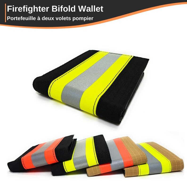 Firefighter Wallet Original Turnout Bunker Fabric Gift - Etsy