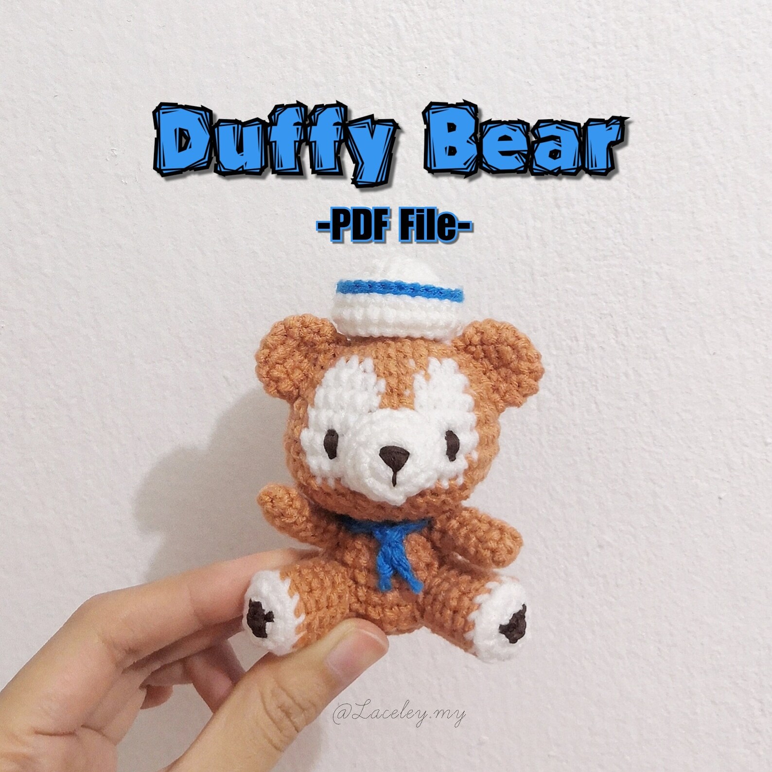 PATTERN [PDF File] : Duffy Bear Crochet Pattern Amigurumi Pattern - Etsy