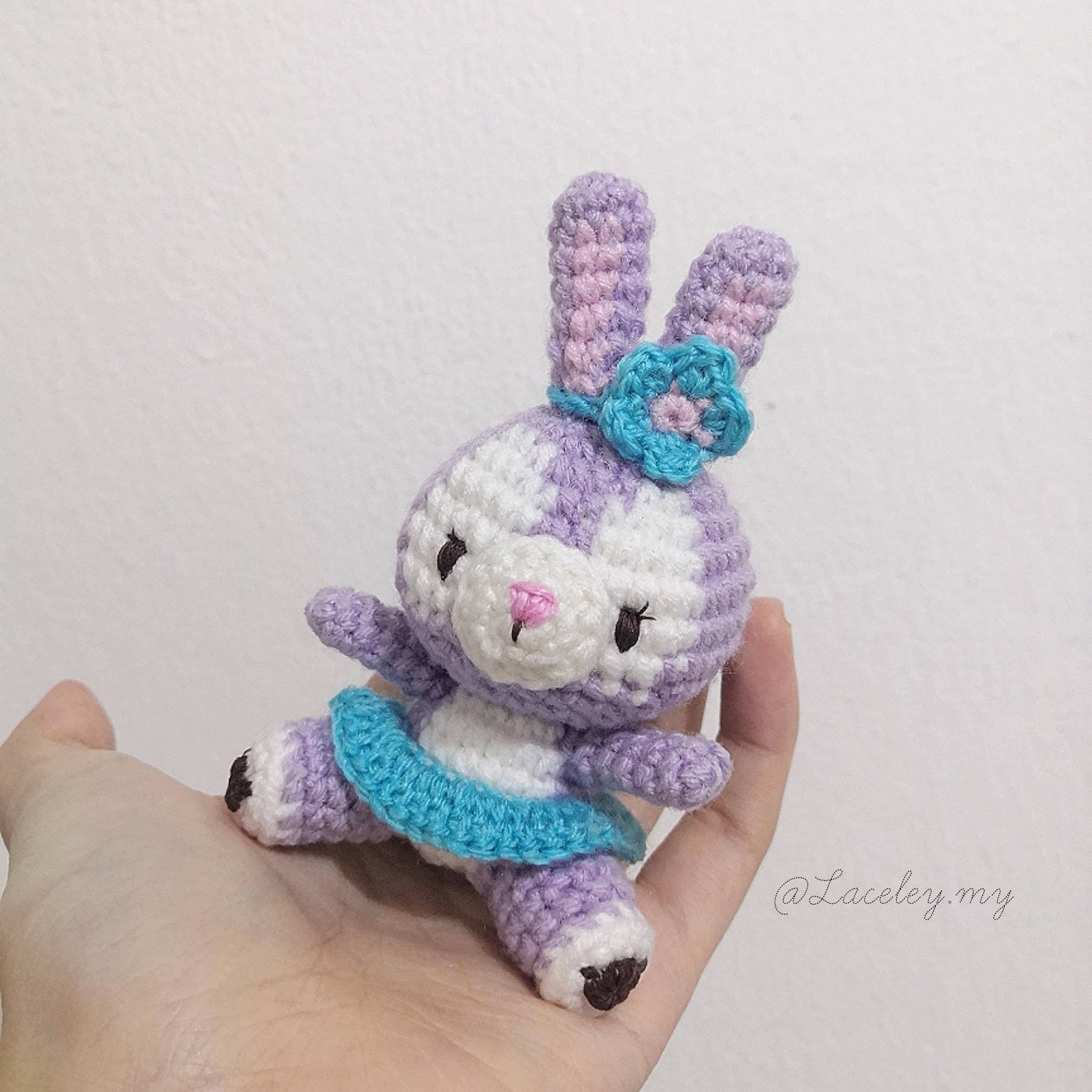 PATTERN [PDF File] : Stella Lou /rabbit Crochet Pattern Amigurumi ...