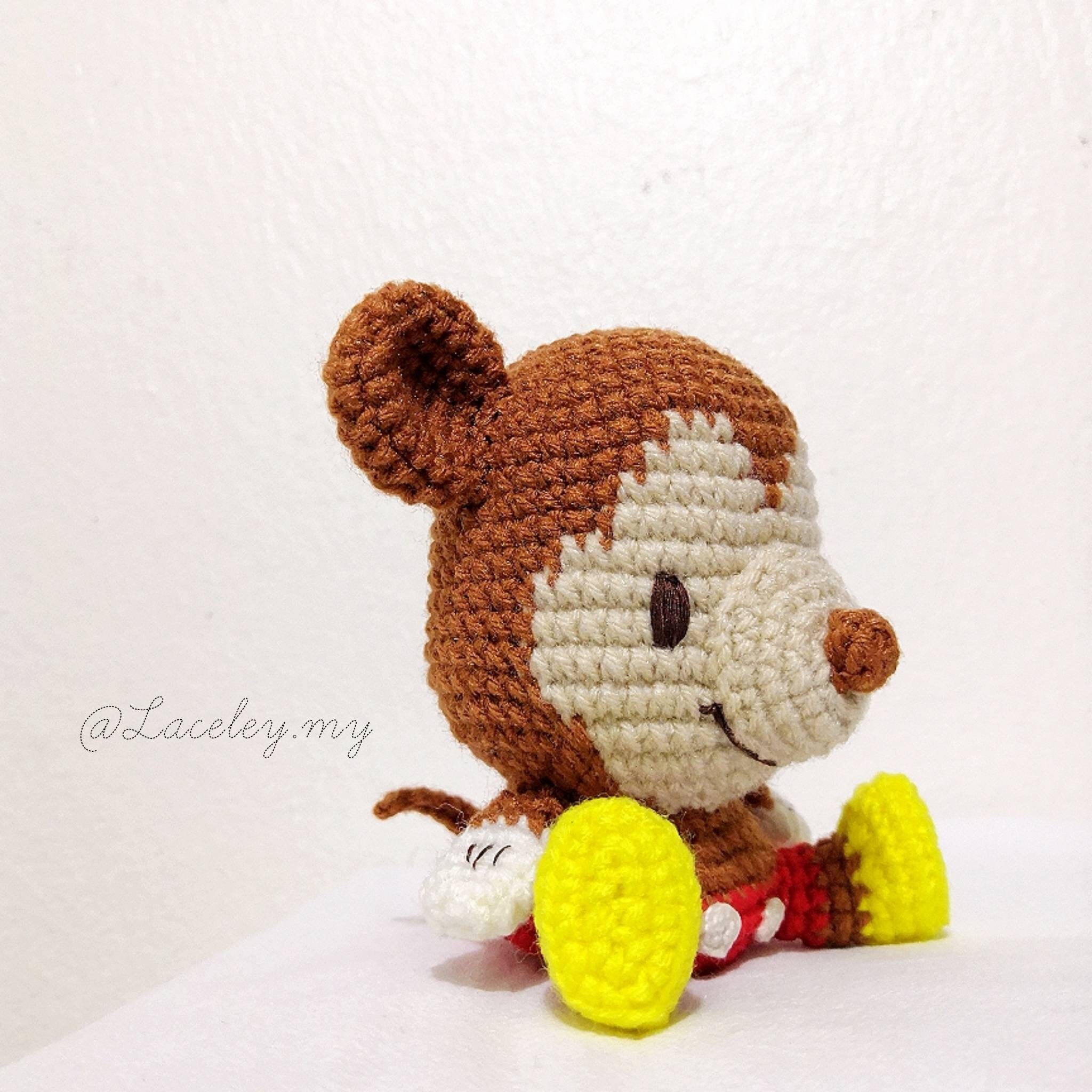 PATTERN [PDF File] : Mickey Mouse Crochet Pattern Amigurumi Pattern - Etsy