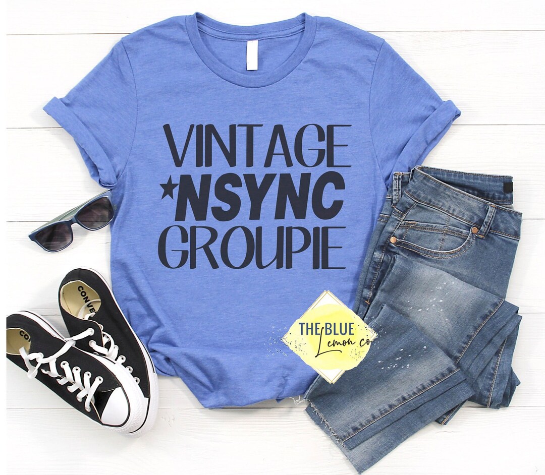 Vintage NSYNC Fan, Vintage NSYNC, NSYNC, Comfy and Soft Tee, Justin Fan ...