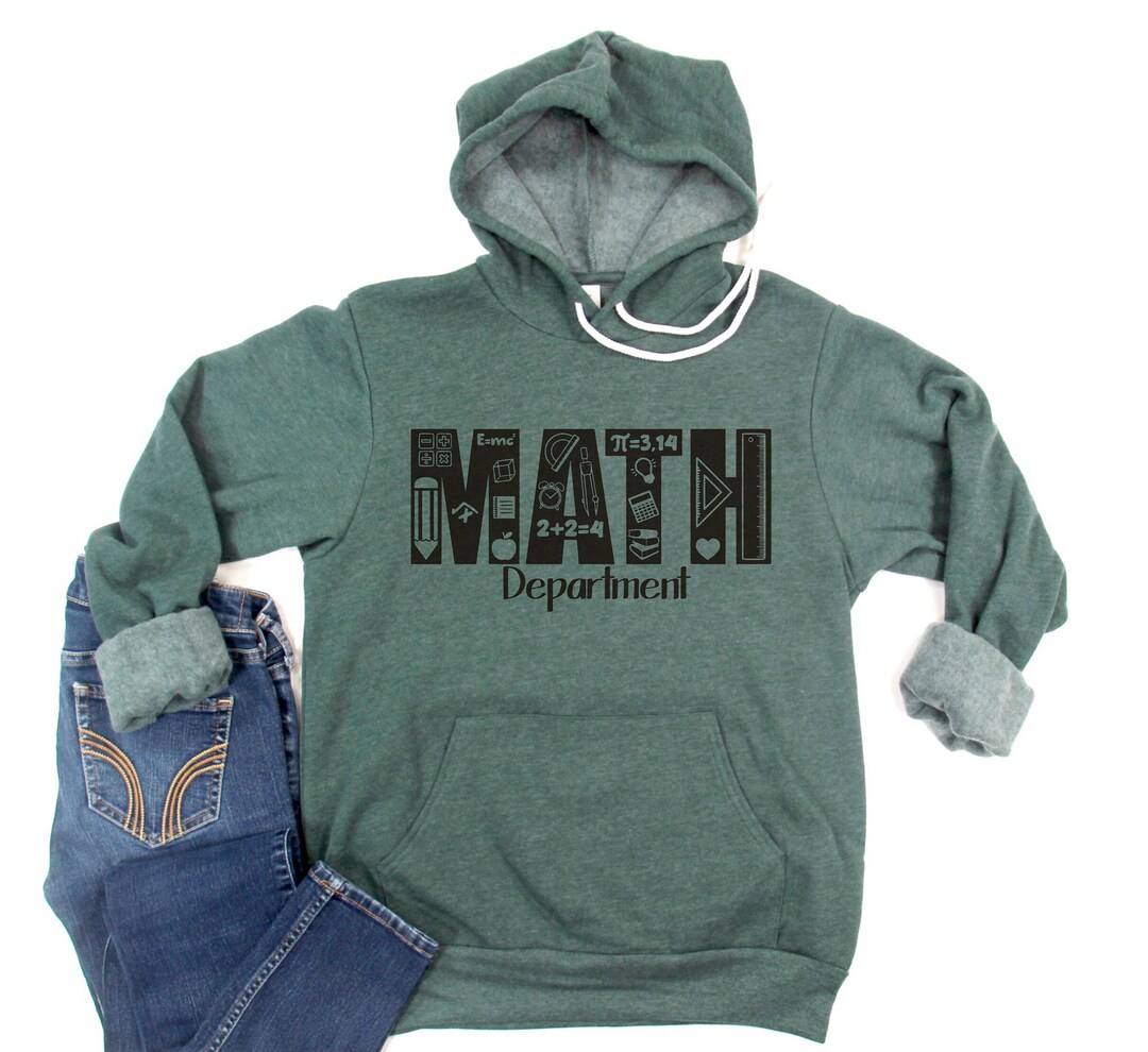 Math Teacher, Math Department Shirt, Vintage Print Hoodie, Super Soft ...