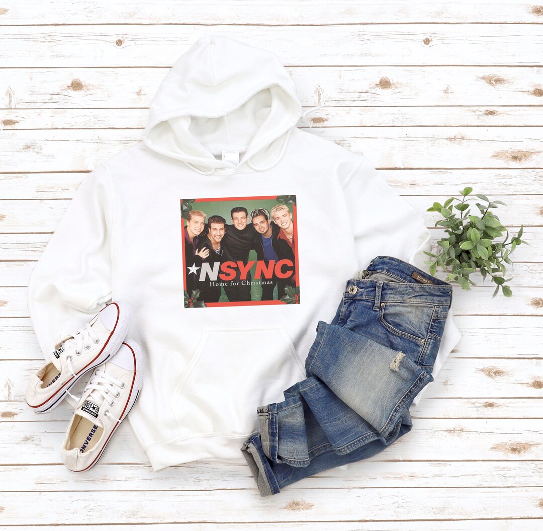 NSYNC Merry Christmas Happy Holidays, NSYNC Fan, NSYNC Holiday Hoodie ...