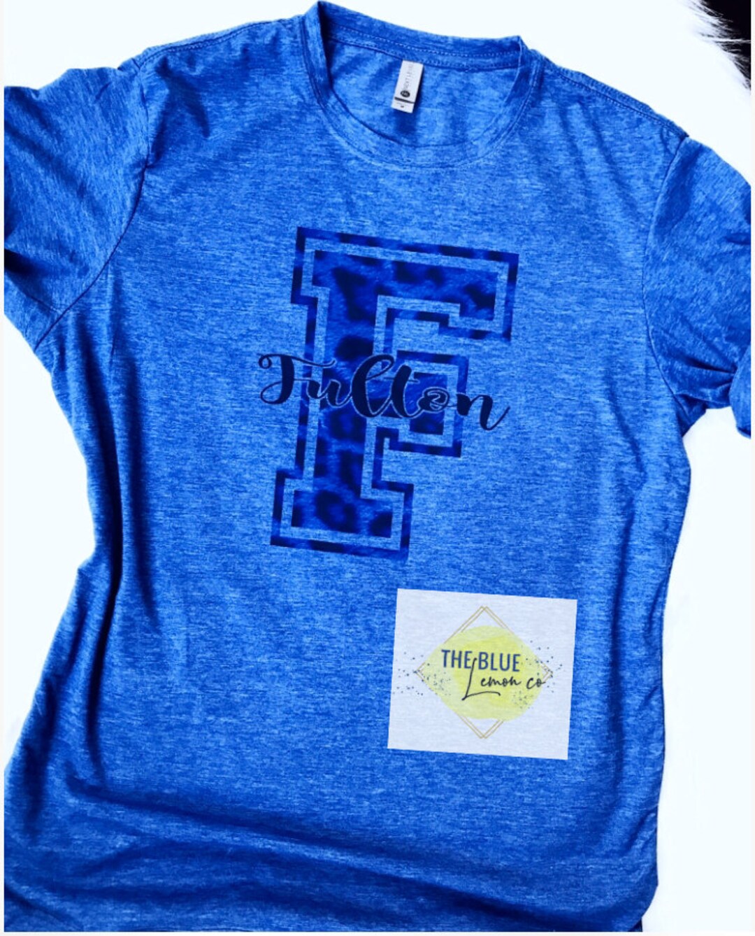 ADULT Fulton Leopard Print Letter With Full Name Design-unisex T-shirt ...