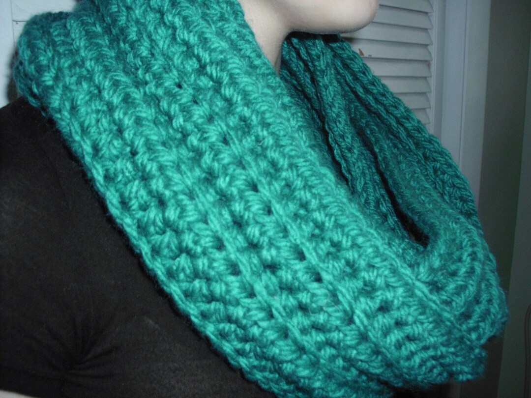 Braided Infinity Scarf Crochet Pattern - Etsy