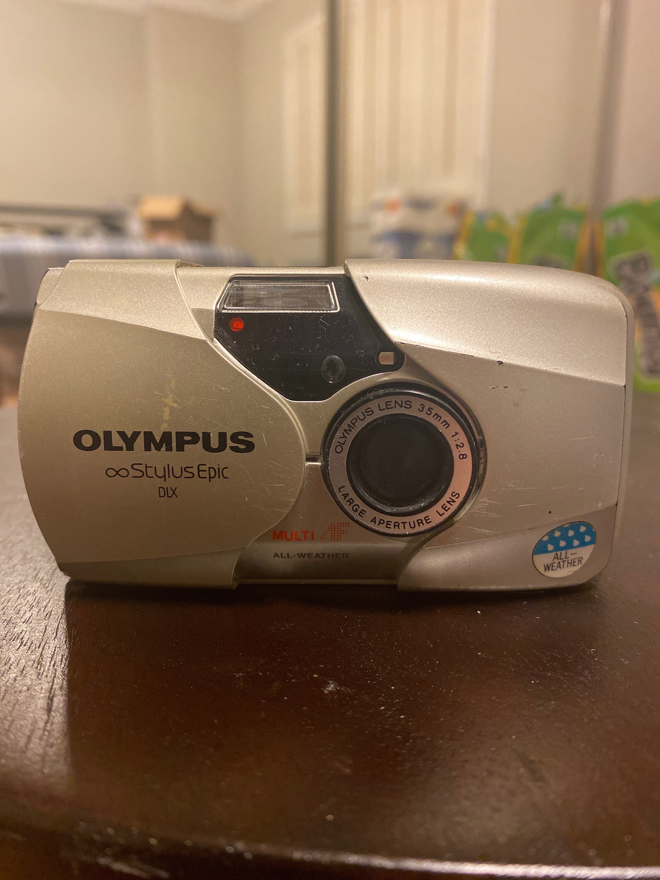 Olympus Stylus Epic Mju Ii Vintage 35mm Film Camera For Parts Etsy