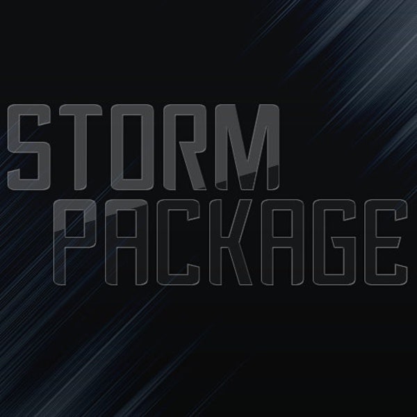 Storm Twitch Overlay - Etsy