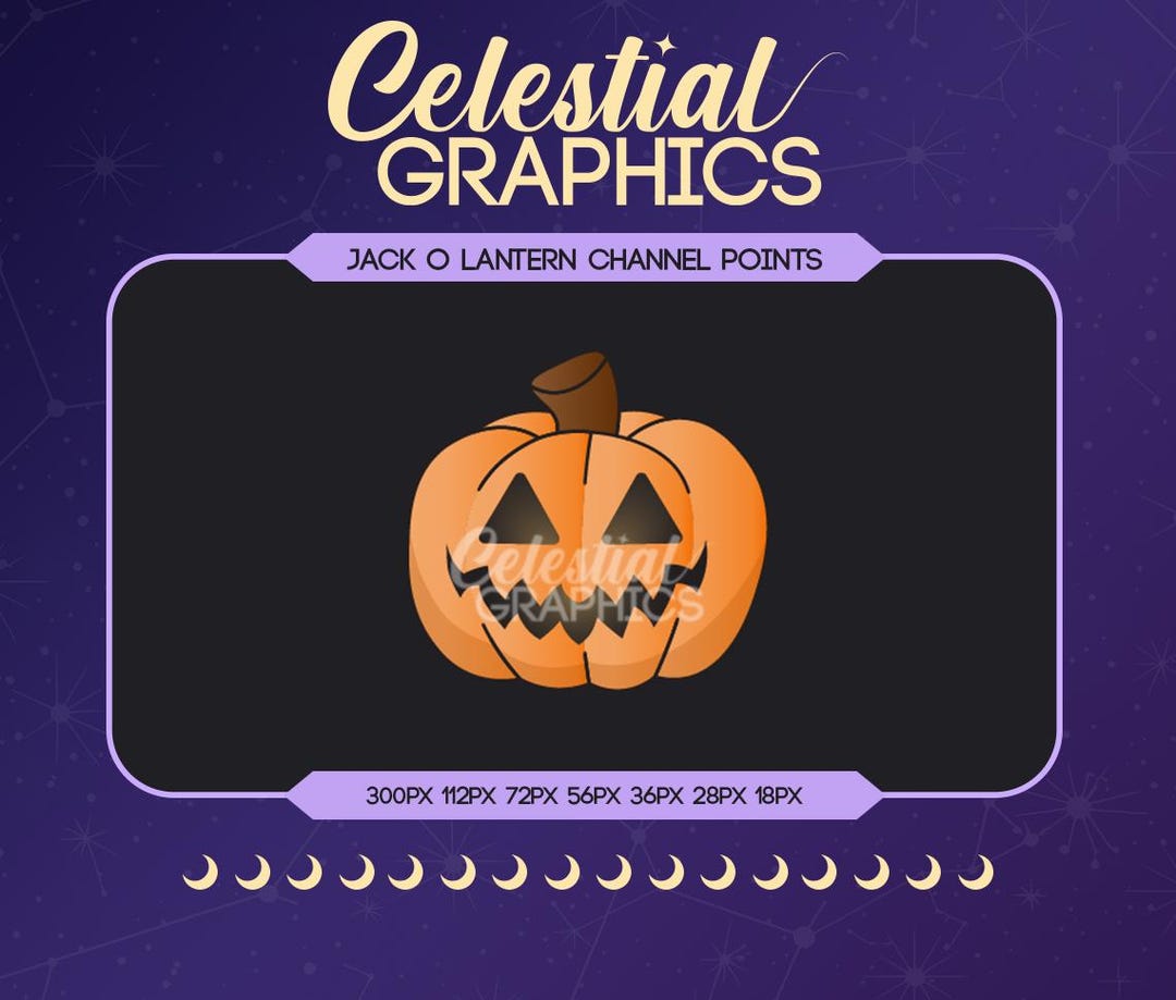 Orange Pumpkin Twitch Channel Points Icon, Emote, Digital Download - Etsy
