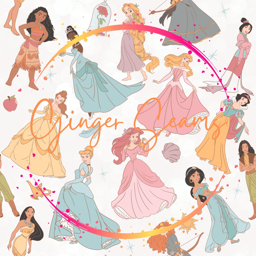 Princess Seamless - Etsy