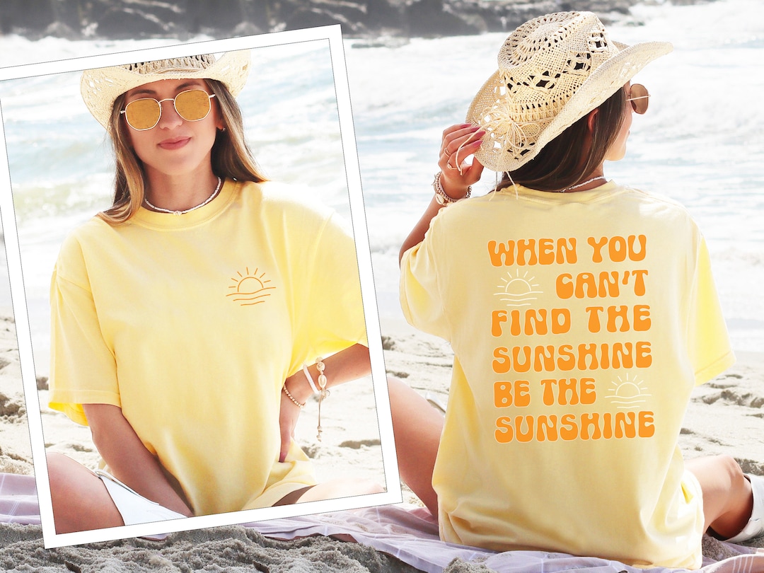 Summer Be the Sunshine PNG and SVG File for Sublimation, DTF, and ...