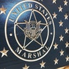 Badge of a Deputy U.S. Marshal SVG Bundle, United States Marshal Badge ...