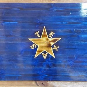 First Official Flag of the Republic of Texas - Etsy