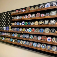 Challenge Coin Display - Etsy
