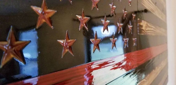 Thin Red Line First Responder's Flag | Etsy