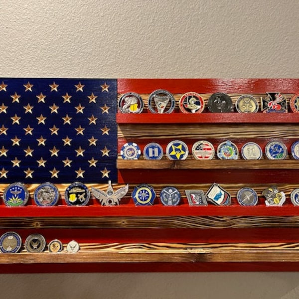 Challenge Coin Display - Etsy