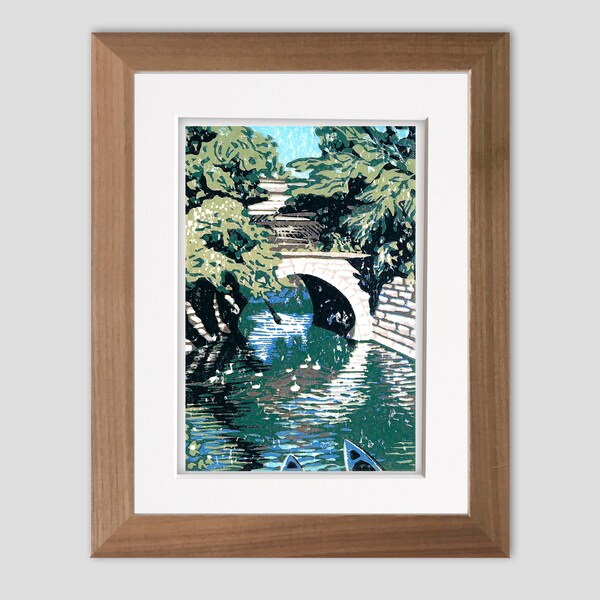 Linoleum Block Print - Etsy