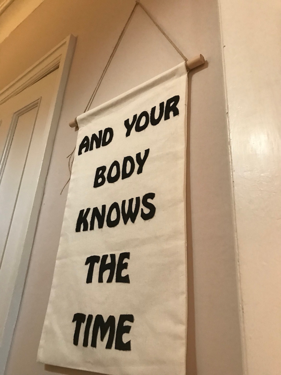 Wall Banner and Your Body - Etsy