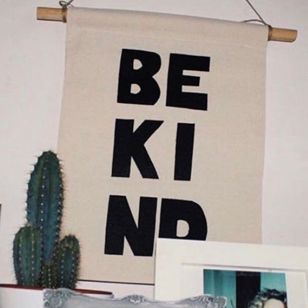 Be Kind Banner - Etsy UK