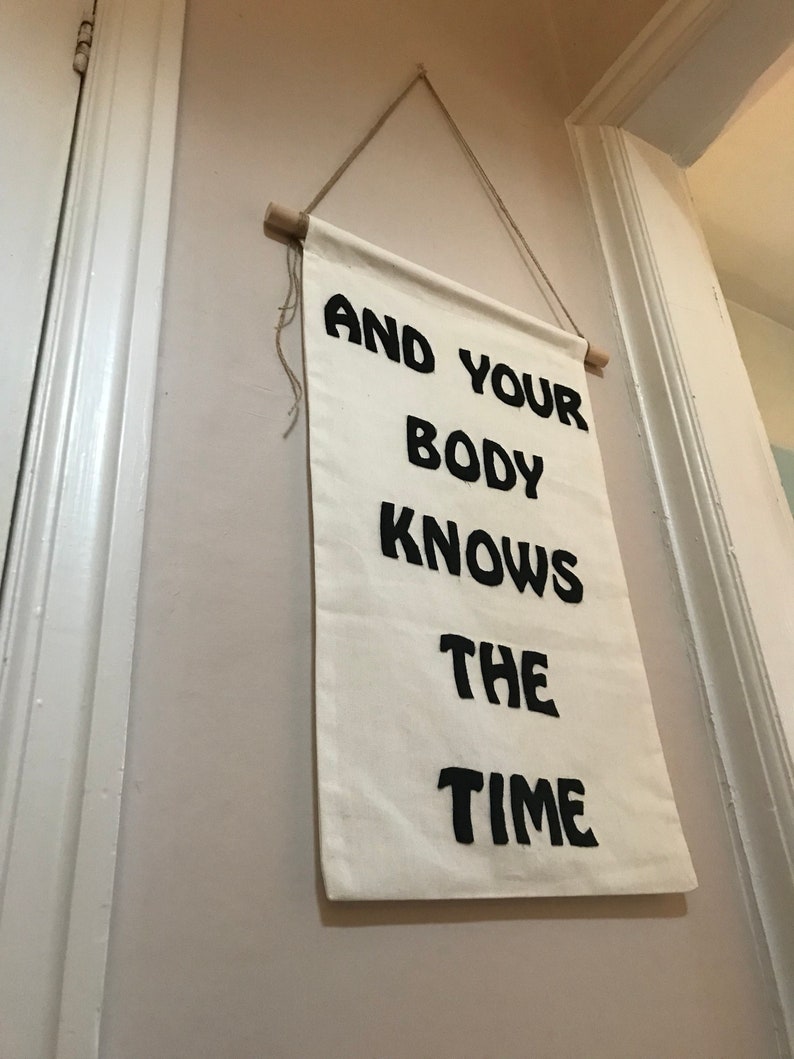 Wall Banner and Your Body - Etsy