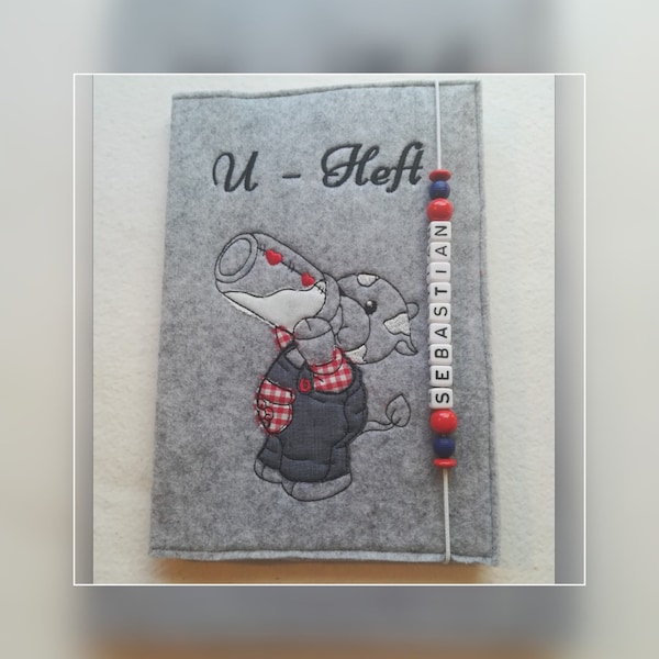U heft hülle filz - Etsy.de