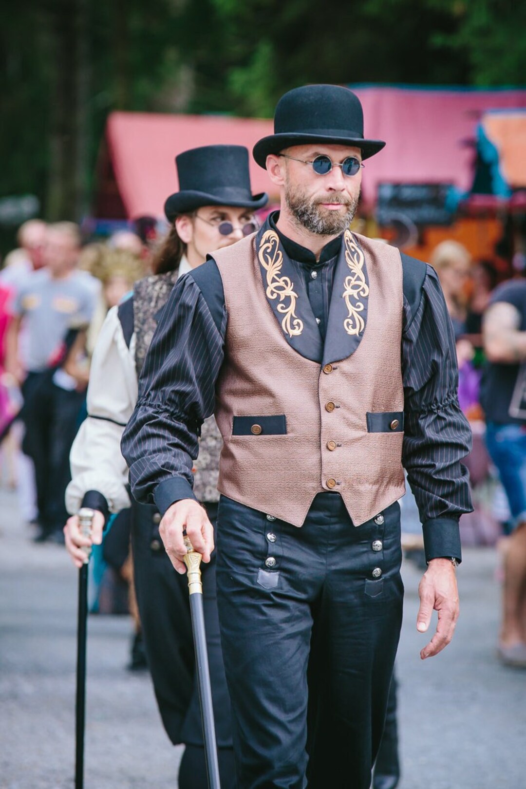 Steampunk Gothic Dandy Men's Vest, Unique - Etsy