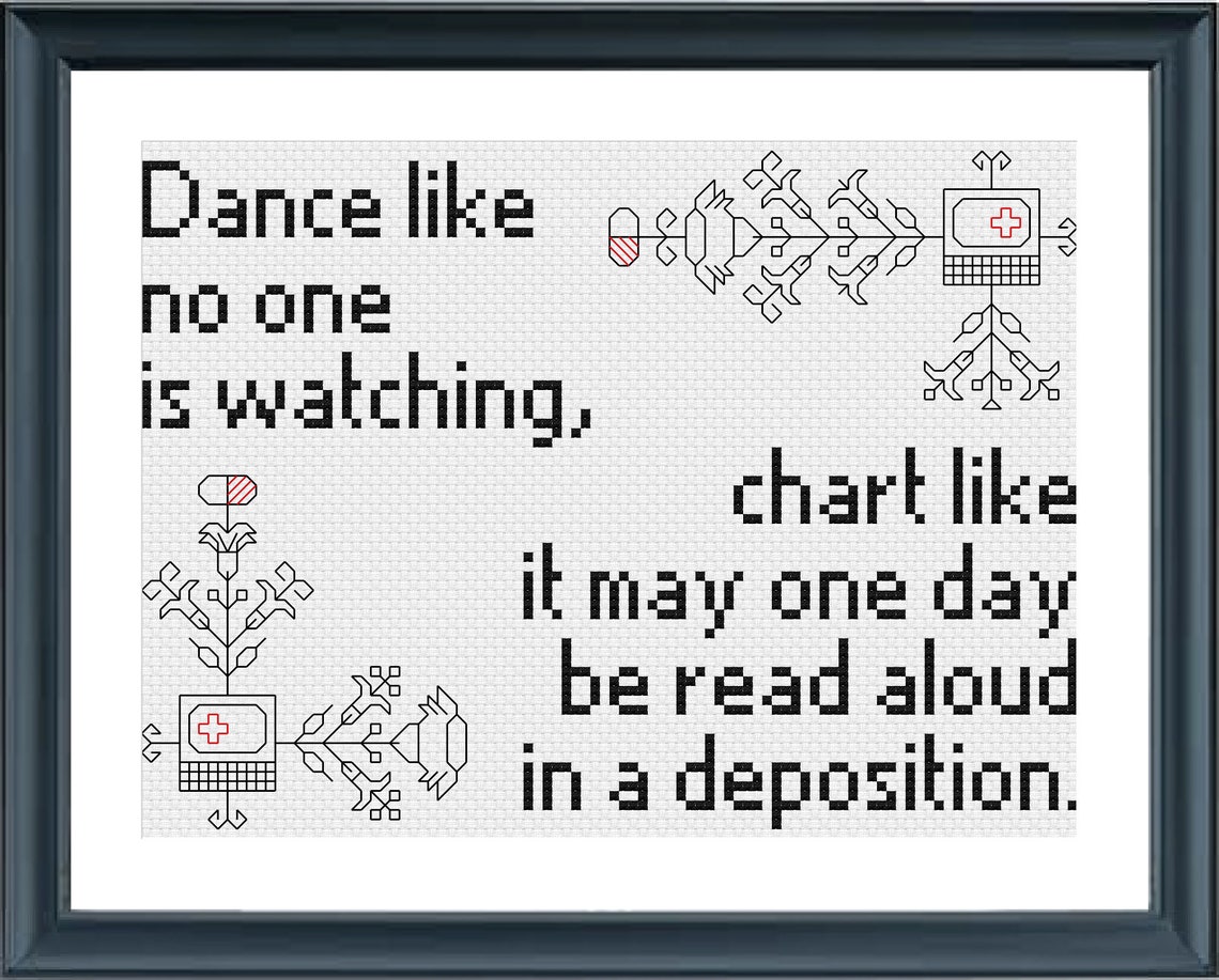 Dance Like No One is Watching Chart Like It May Someday Be - Etsy
