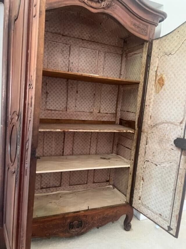 18th Century 106 Tall Walnut French Armoire - Etsy