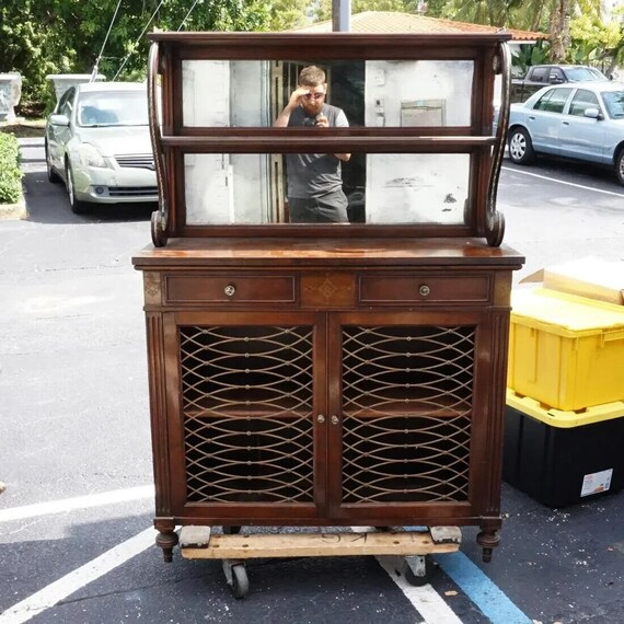 Regency Style Antique Style Mahogany Server - Etsy