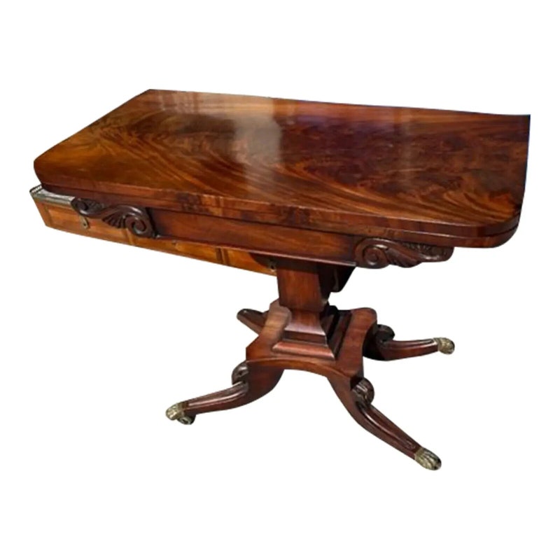 Antique Game Table - Etsy