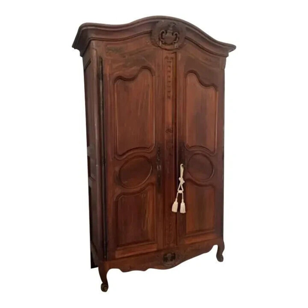 18th Century 106 Tall Walnut French Armoire - Etsy