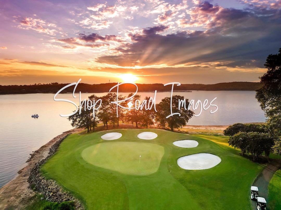 Clemson Tigers Golf - Walker Course - Hole 17 Tiger Paw - FREE SHIPPING ...